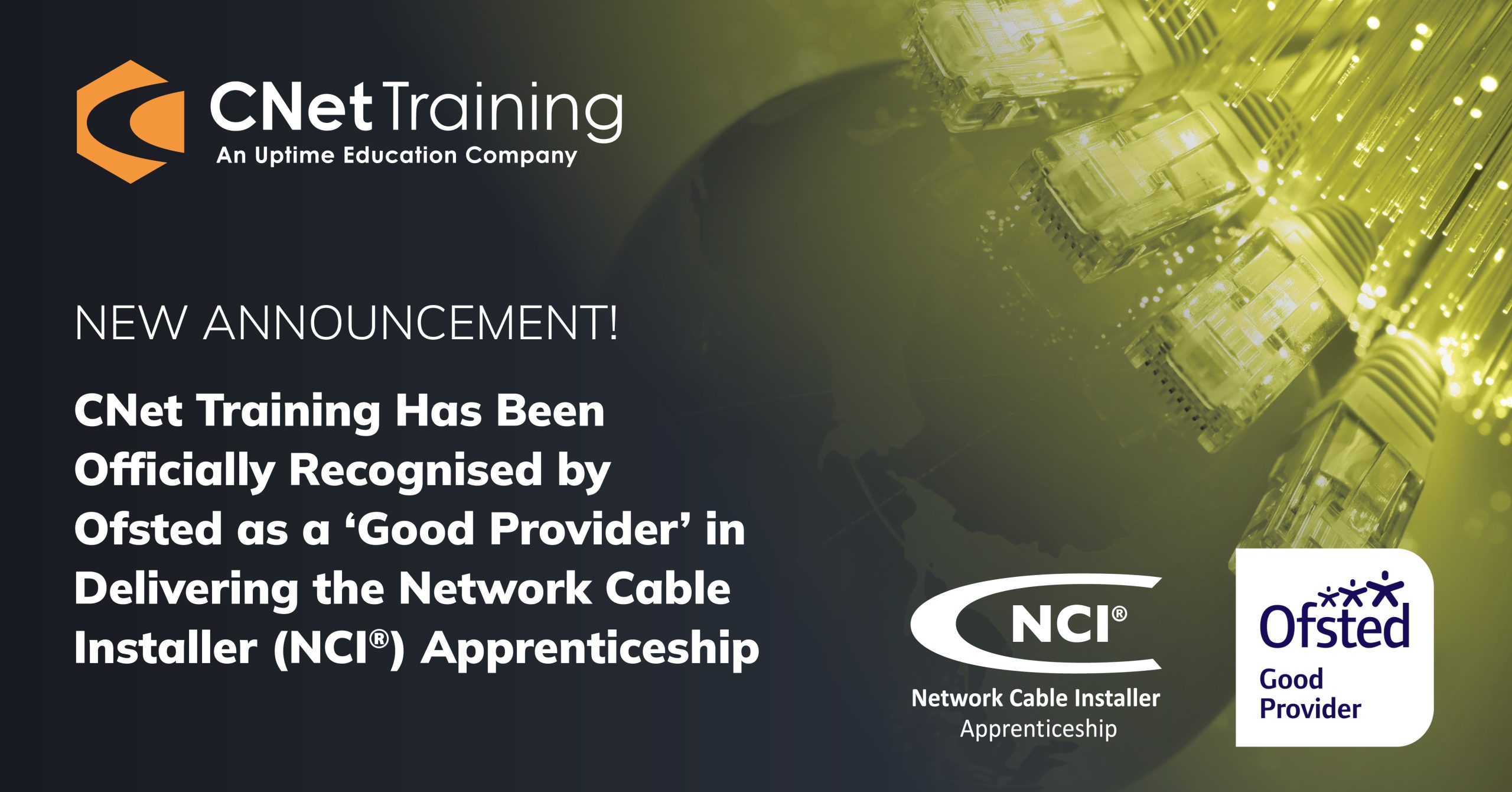 Uptime Education’s CNet Training Unit Awarded Ofsted Good Provider ...